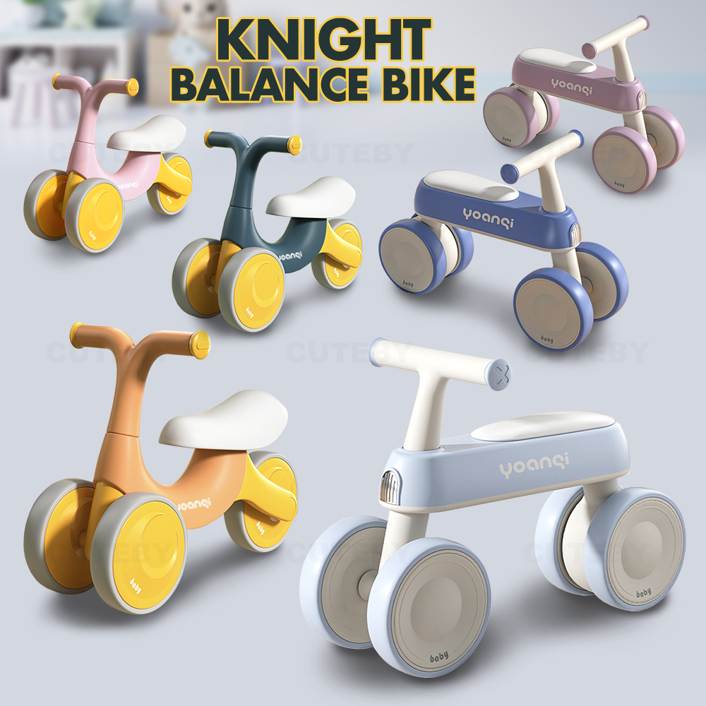 KNIGHT BALANCE BIKE Balance Push Bike Bayi Mainan basikal 平衡自行车 | Shopee Malaysia
