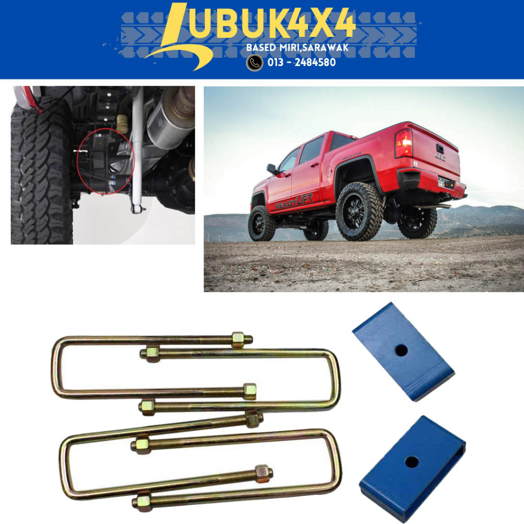 4x4 Rear Suspension Block Lift Up Kit (VIGO/DMAX/TRITON) | Shopee Malaysia