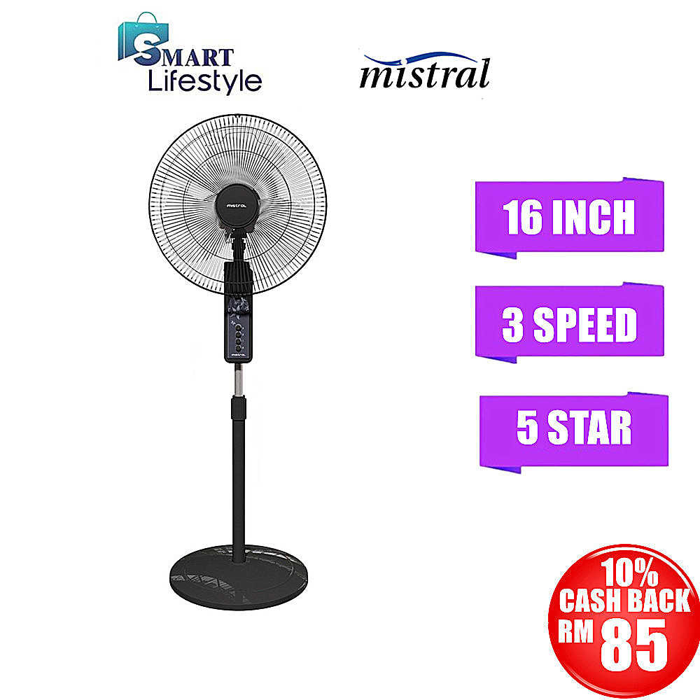 Mistral Stand Fan 16" MSF1682 MSF-1682 | Shopee Malaysia