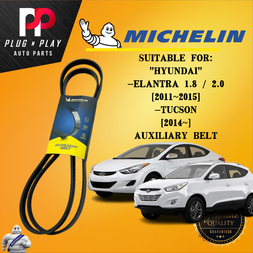 HYUNDAI ELANTRA 1.8 , 2.0 [2011~2015] / TUCSON [2014~] [6PK 1280 ...
