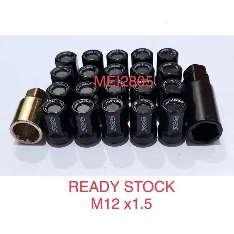 (New Arrival)Japan Standard Racing Quality Lock & Nut (Material Besi ...