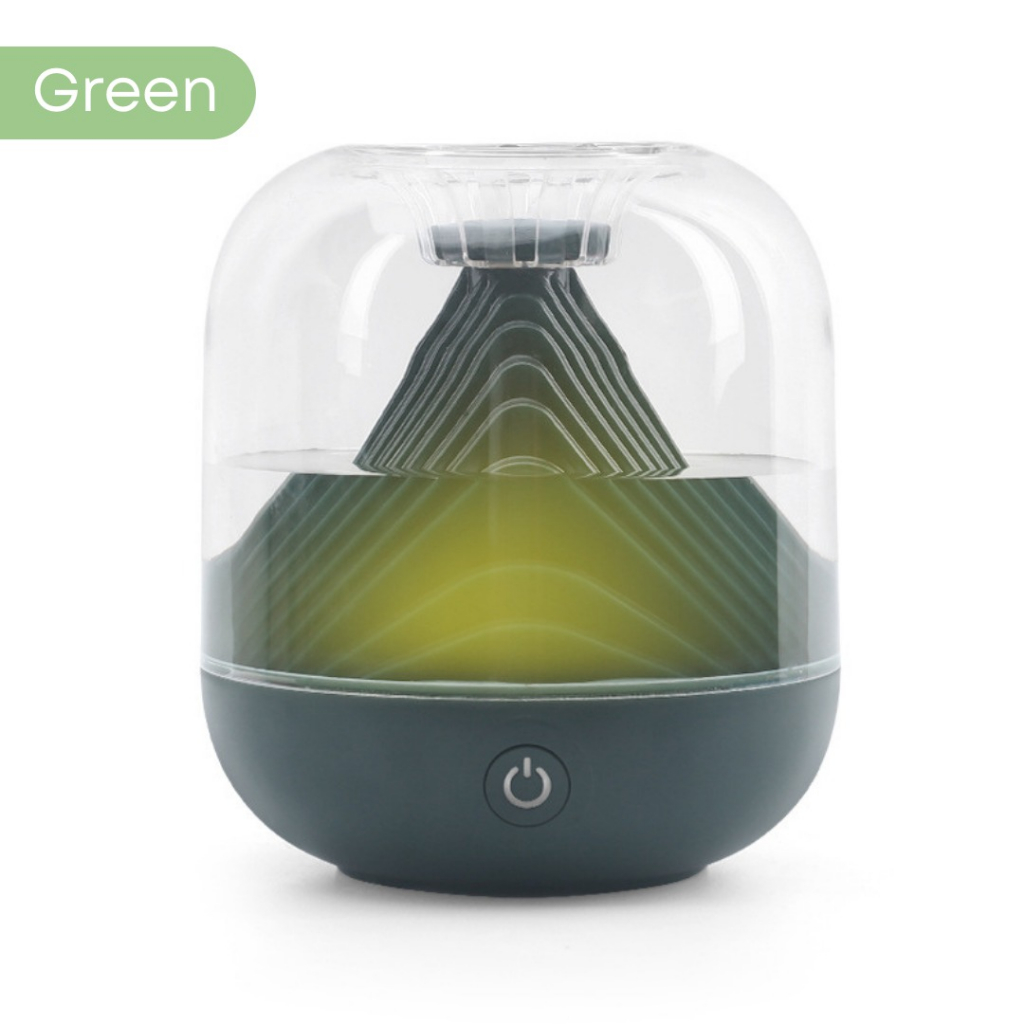 WIRELESS USB Air Humidifier Transparent Water Tank 700ml AROMA ...