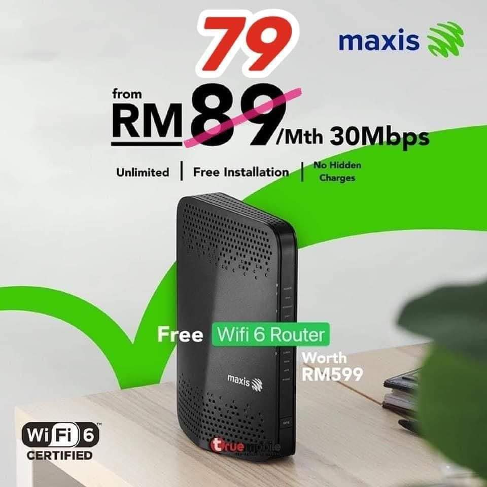 MAXIS HOME FIBRE PLAN | Shopee Malaysia