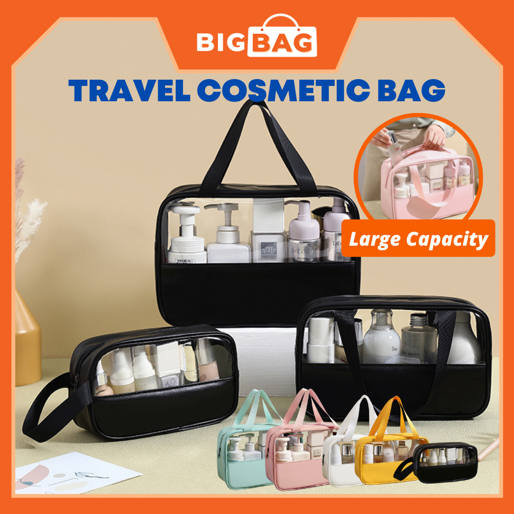 Luggage Organizer Makeup Bag Transparent Bag Toiletries Waterproof ...