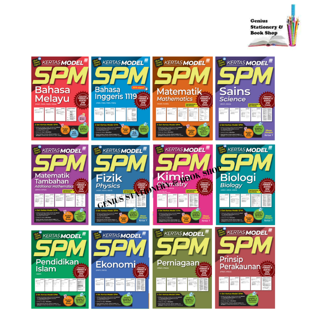 Buku Latihan: KERTAS MODEL SPM (2023) | Shopee Malaysia