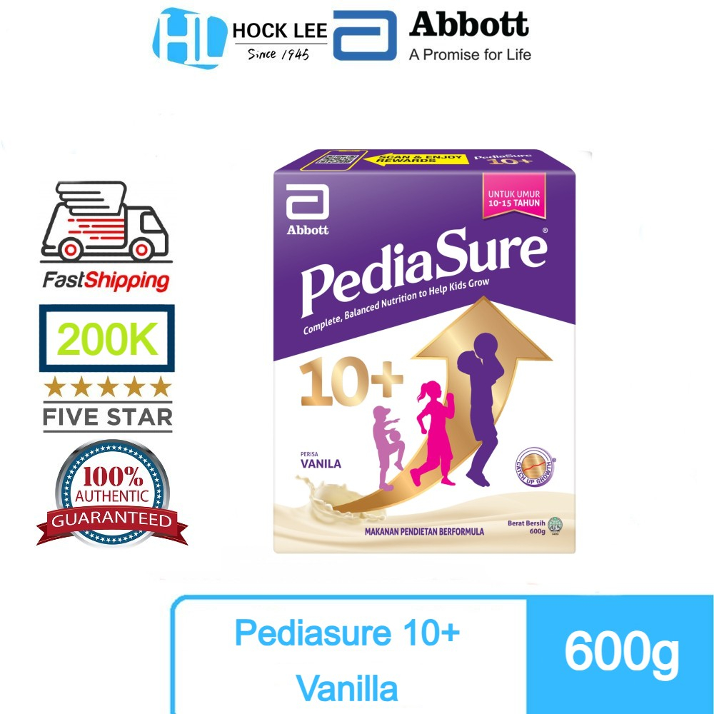RM65.25 after Rebate now* Pediasure 10+ Vanilla 600g x 1 | Shopee Malaysia