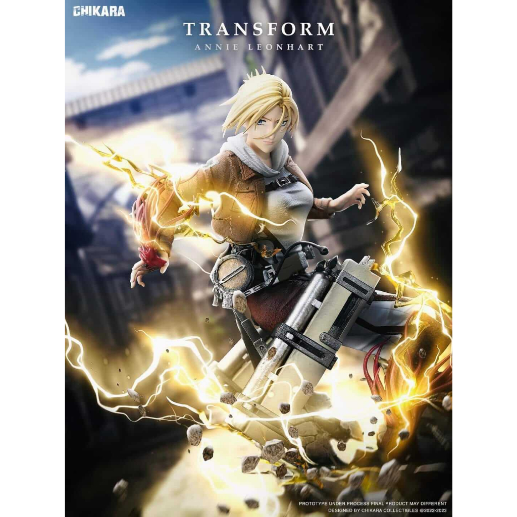 Chikara Studio - Attack on Titan : Annie Leonhart Resin Statue GK ...