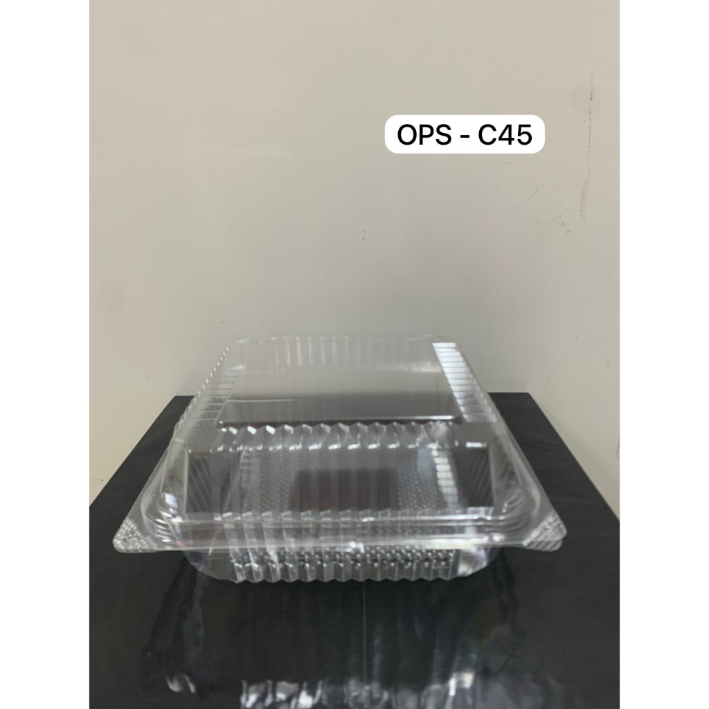 Square Disposable Food Container Ops-C45/Ops-L200/Ops-L500(10pieces ...