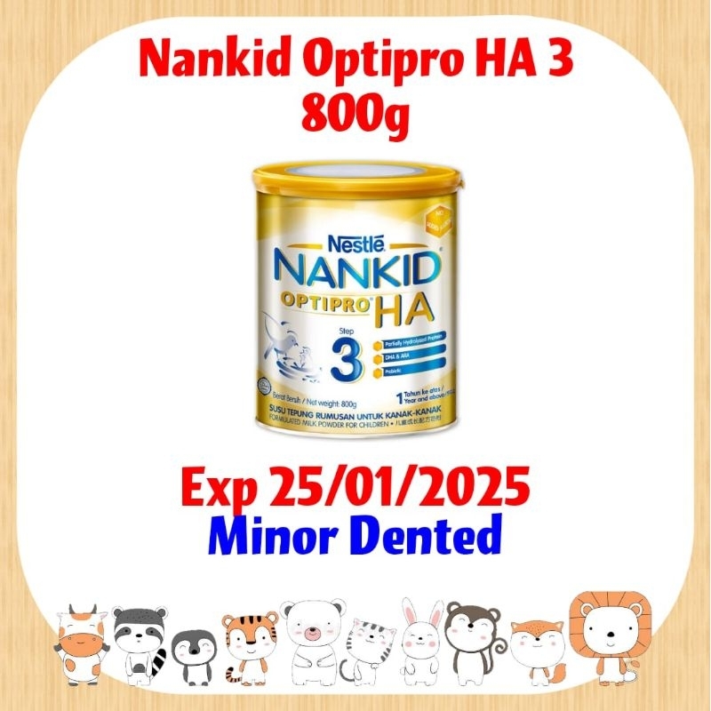 Nankid Optipro HA Step 3/ Stage 3 Hypoallergenic 800g | Shopee Malaysia
