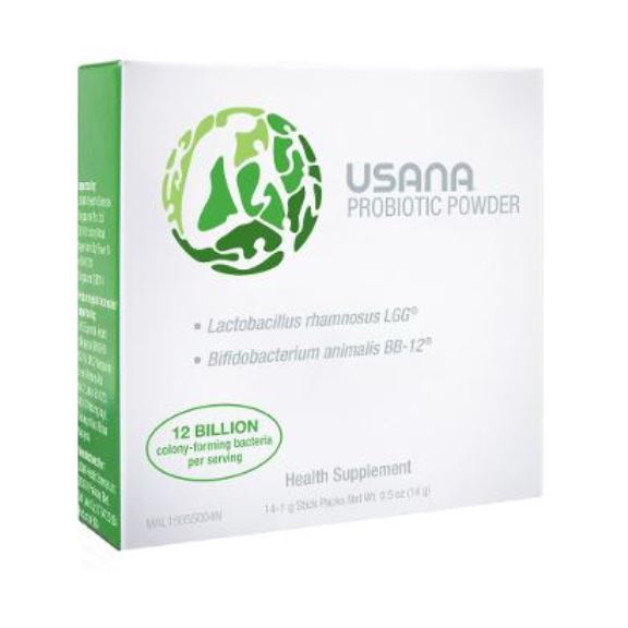 ORIGINAL USANA Probiotic Powder 益生菌 14x1g stick packs net wt. 0.5oz[14g ...