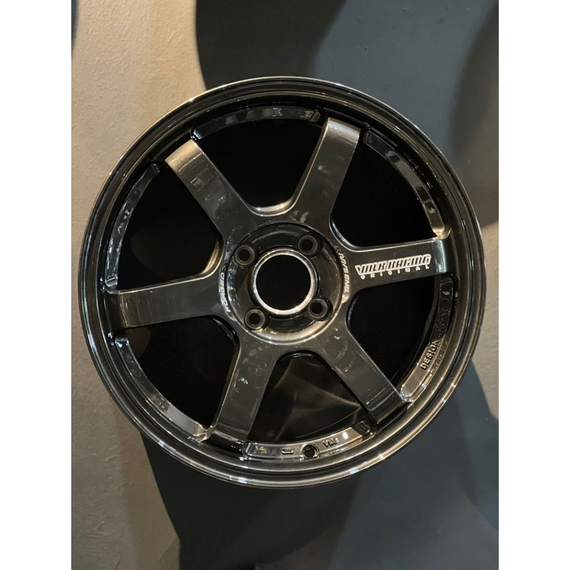 AOW TE37 sonic 15x7.0 16x7.0 made in thailand sportrim wheel rim ...