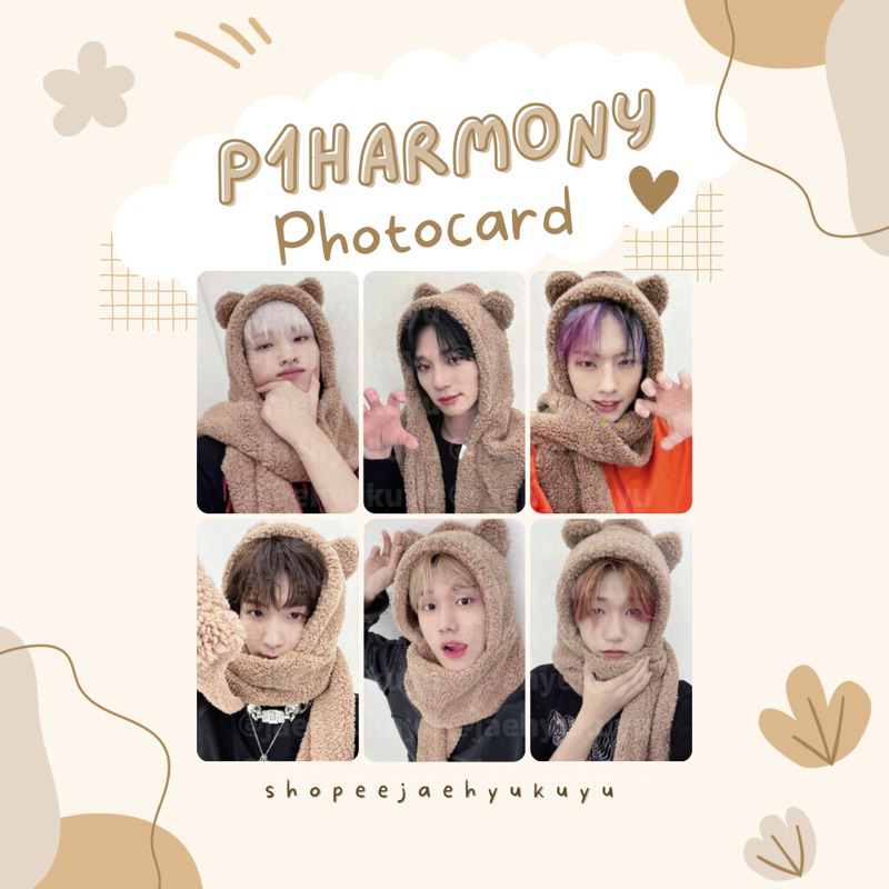 P1Harmony HARMONY : ALL IN Album Photocard PC Music Plant Offline POB ...