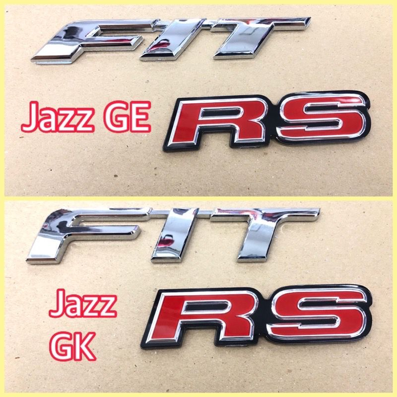 Enblem Logo Honda Jazz GK Honda Jazz GE emblem Fit Emblem RS | Shopee ...