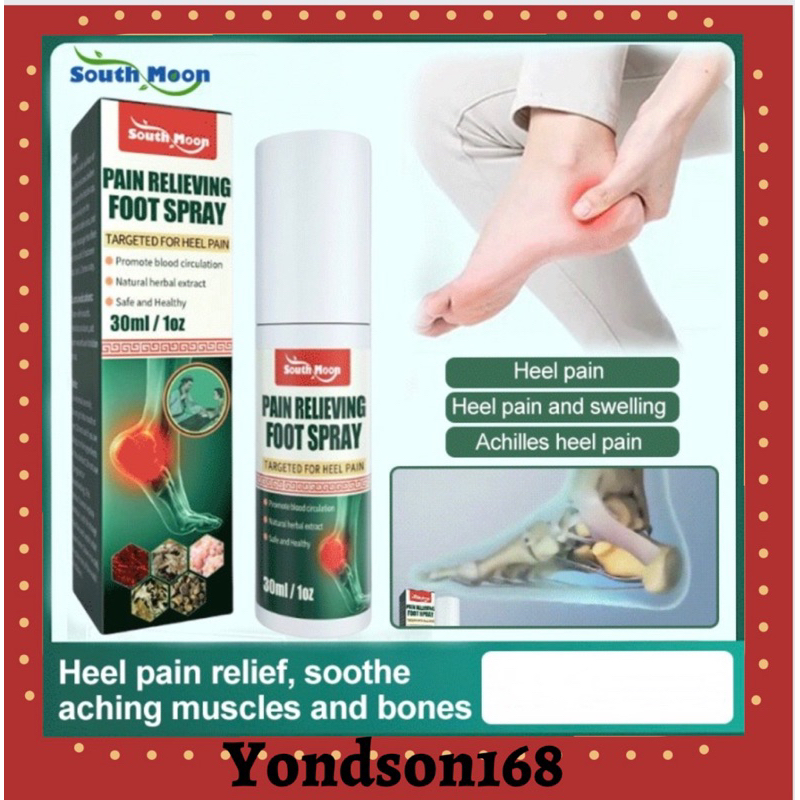 Pain Relieving Foot Spray Foot Relieve Bone Stability Spray Sakit tumit ...