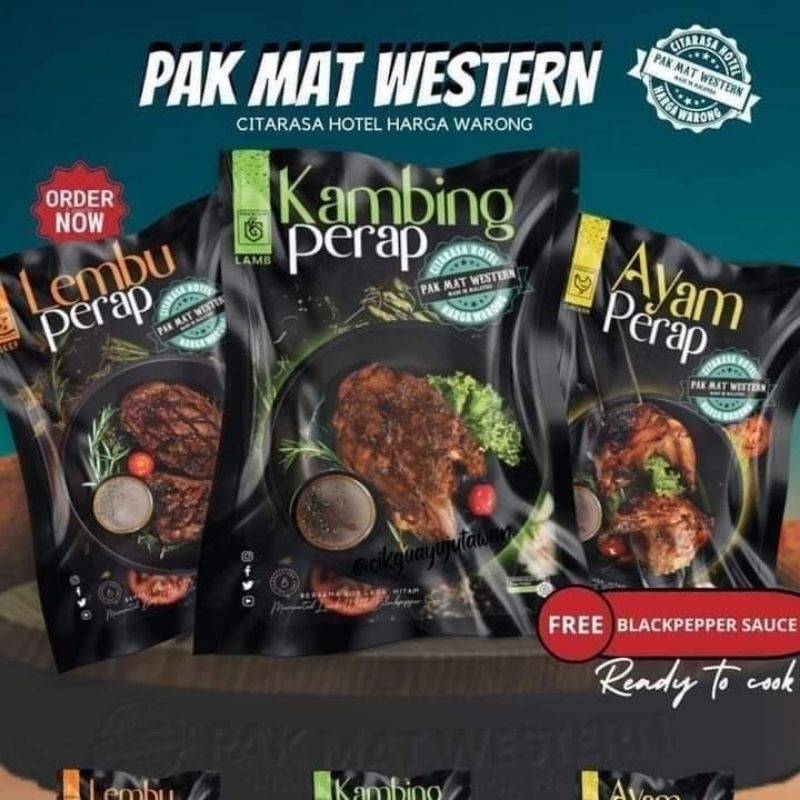 PAK MAT WESTERN (STOKIS SAH TAIPING PERAK) | Shopee Malaysia