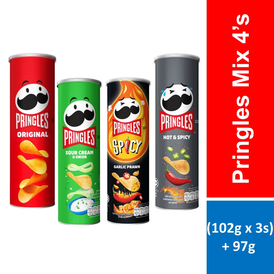 Pringles Mix (4's) | Shopee Malaysia