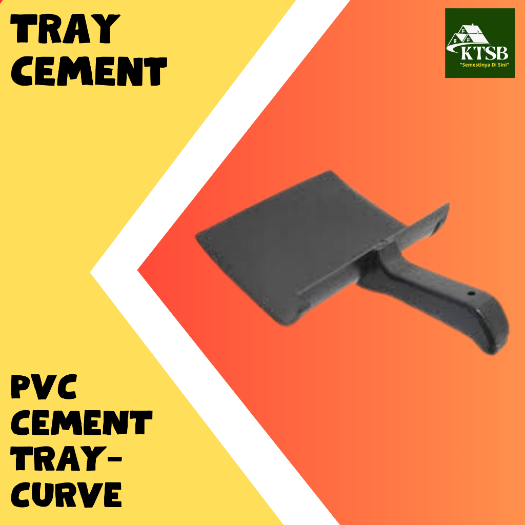 PVC CEMENT TRAY-CURVE /Tray cement / dulang simen | Shopee Malaysia