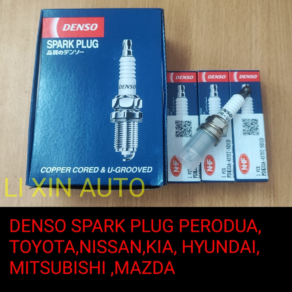 PERODUA VIVA,MYVI,KELISA,KENARI DENSO SPARK PLUG TOYOTA,NISSAN,KIA,HYUNDAI,MITSUBISHI | Shopee ...