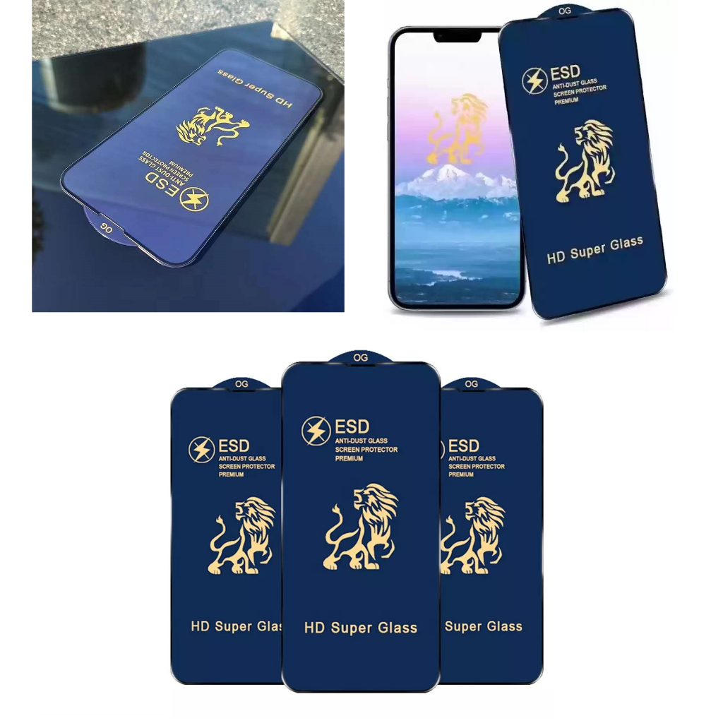 25pcs ESD Anti Static High Clear Full Glue Tempered Glass for Oppo A3S/A5S/A9 2020/A78/A93 ...