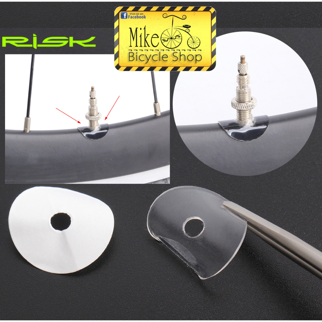 Presta valve Rim Protection Sticker Bicycle Mountain Road Bike Tube ...