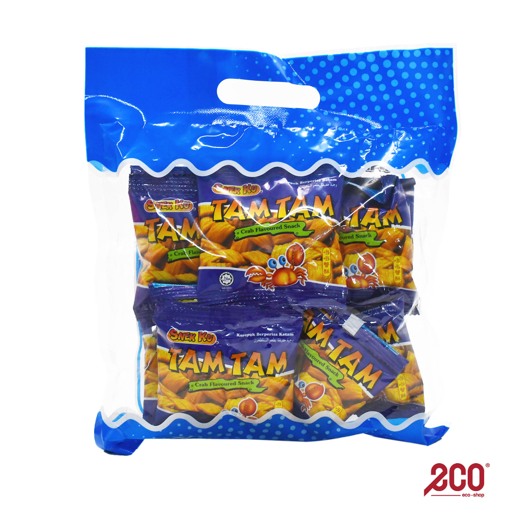 Snek Ku Tam Tam Crab Flavoured Snack (10PKTS x 12G) - AB-L007-T05-04 ...