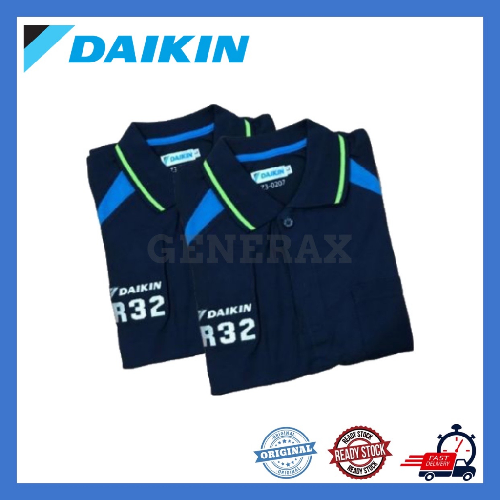 DAIKIN ORI R32 POLO T-SHIRT | Shopee Malaysia