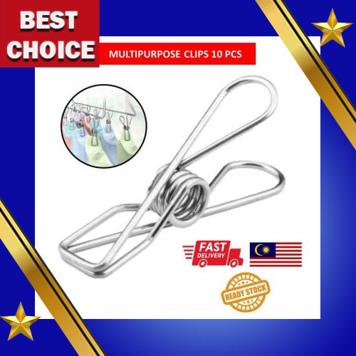 sepit baju/klip baju/sepit baju ampaian/cloth clip stainless steel/clip ...