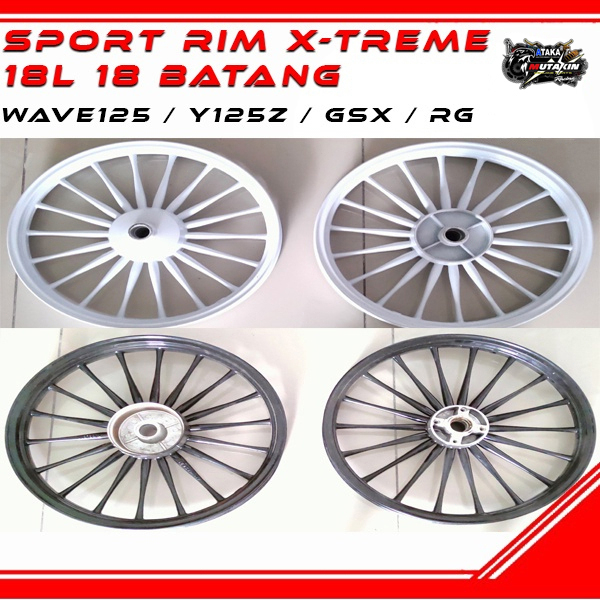 SPORT RIM X-TREME SP188 YAMAHA Y125Z HONDA WAVE125 GSX RG | Shopee Malaysia