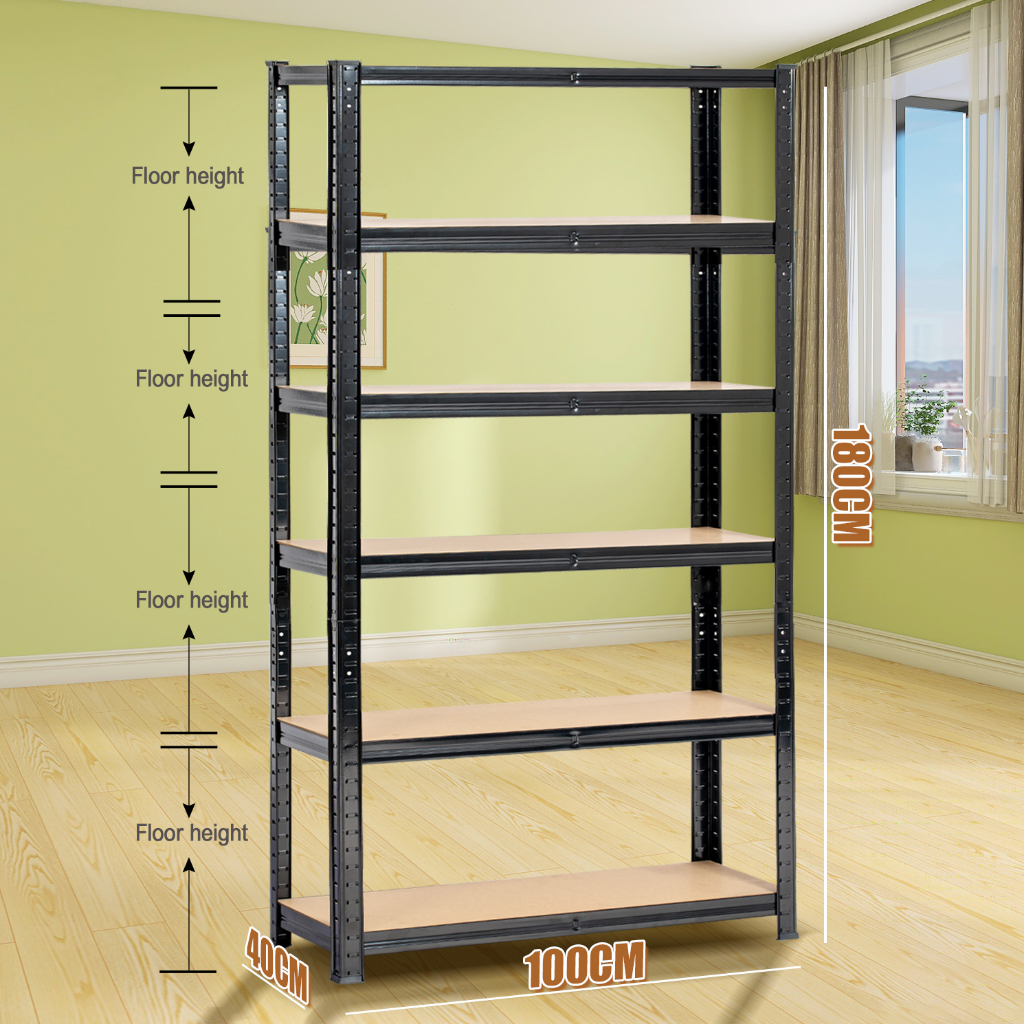 Adjustable 4/5 Layer Boltless Rack Shelf Rack Storage Rack Home kitchen ...
