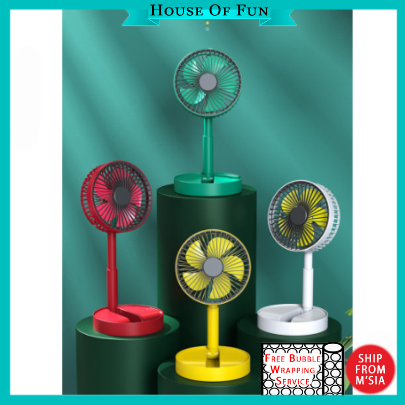 New Kipas Mini Adjustable Mini Fan Kipas Small Cooling Handy Desk Home ...