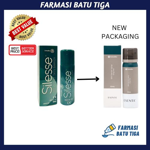 CONVATEC ESENTA (SILESSE) STING FREE SKIN BARRIER SPRAY 50ML (EXP DATE ...