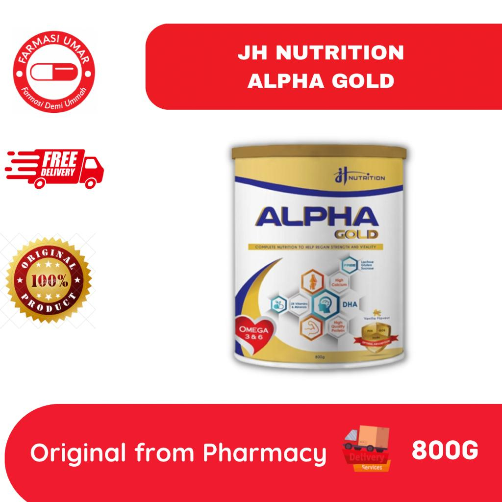 JH Nutrition Alpha Gold 800g (Susu Kencing Manis, Kawalan Paras Gula ...