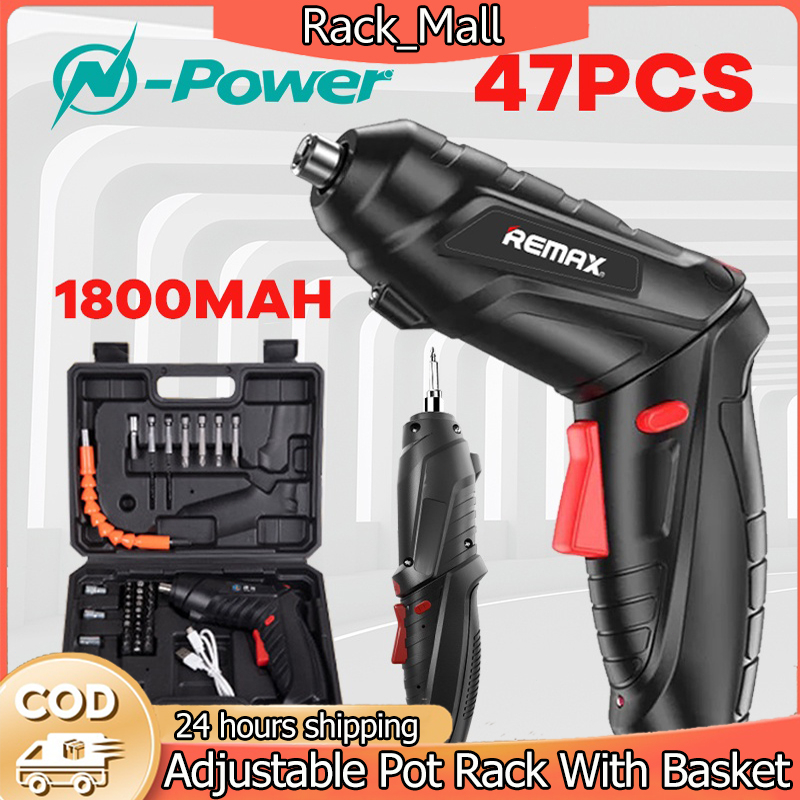 3.6V Rechargeable Drill Driver Electric Cordless Screwdriver Cordless ...