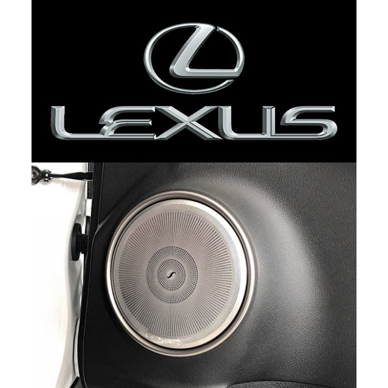 Lexus NX200t 200 300 RX200 300 350 450h Decorative 4 Door Speaker Cover ...
