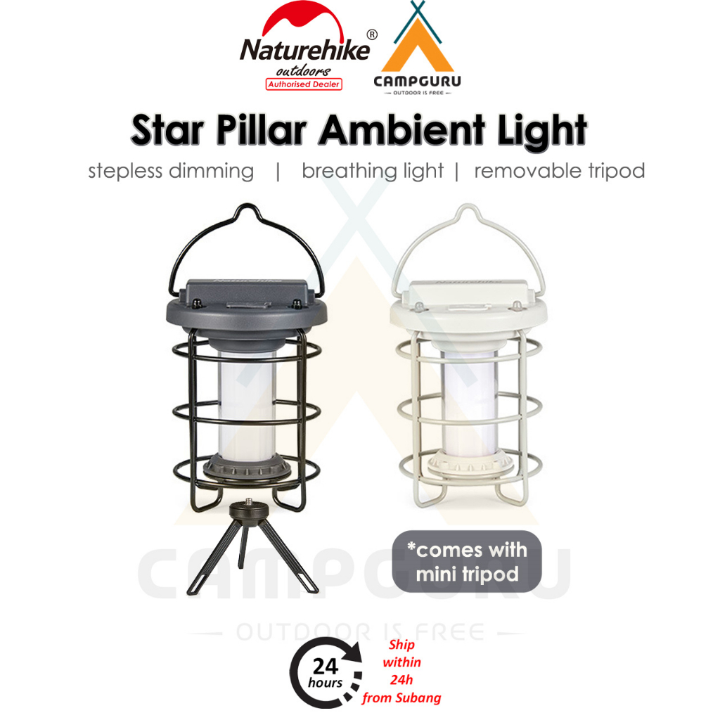 Naturehike Star Pillar Ambient Breathing Light Camping Waterproof ...
