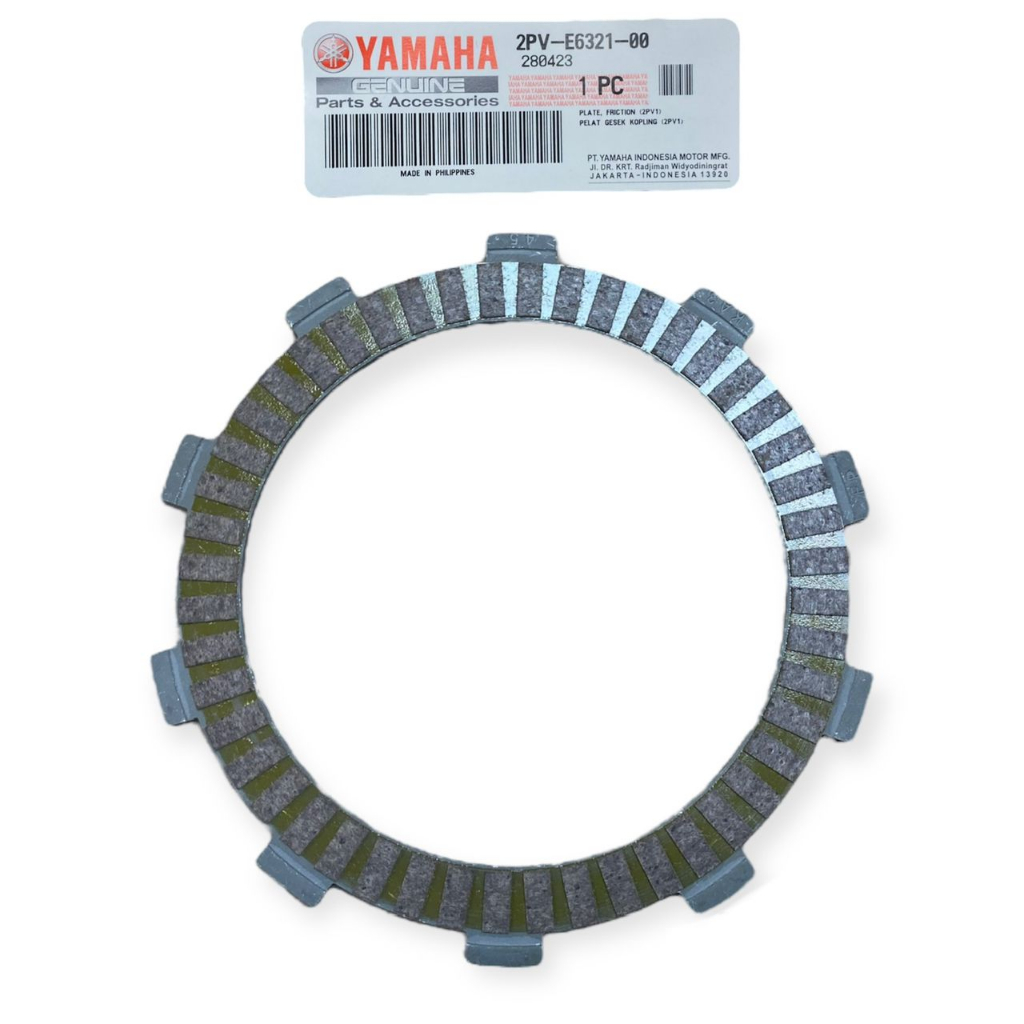 2PV-E6321-00 YAMAHA Y15ZR / Y16ZR Clutch Plate EXCITER 150 155 VVA ...