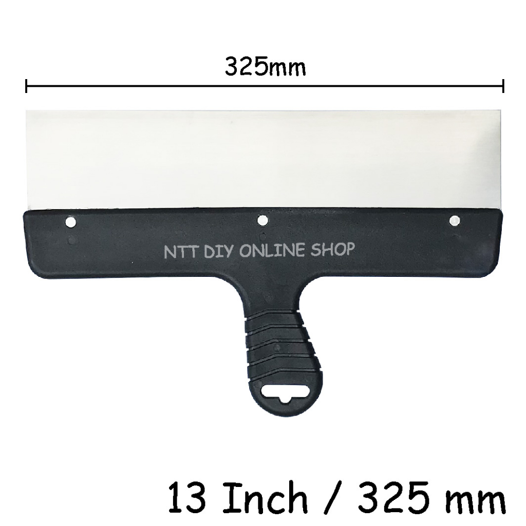 NTT DIY Putty Scrapper Skim Coat Cement Plastering Filling Steel Knife ...