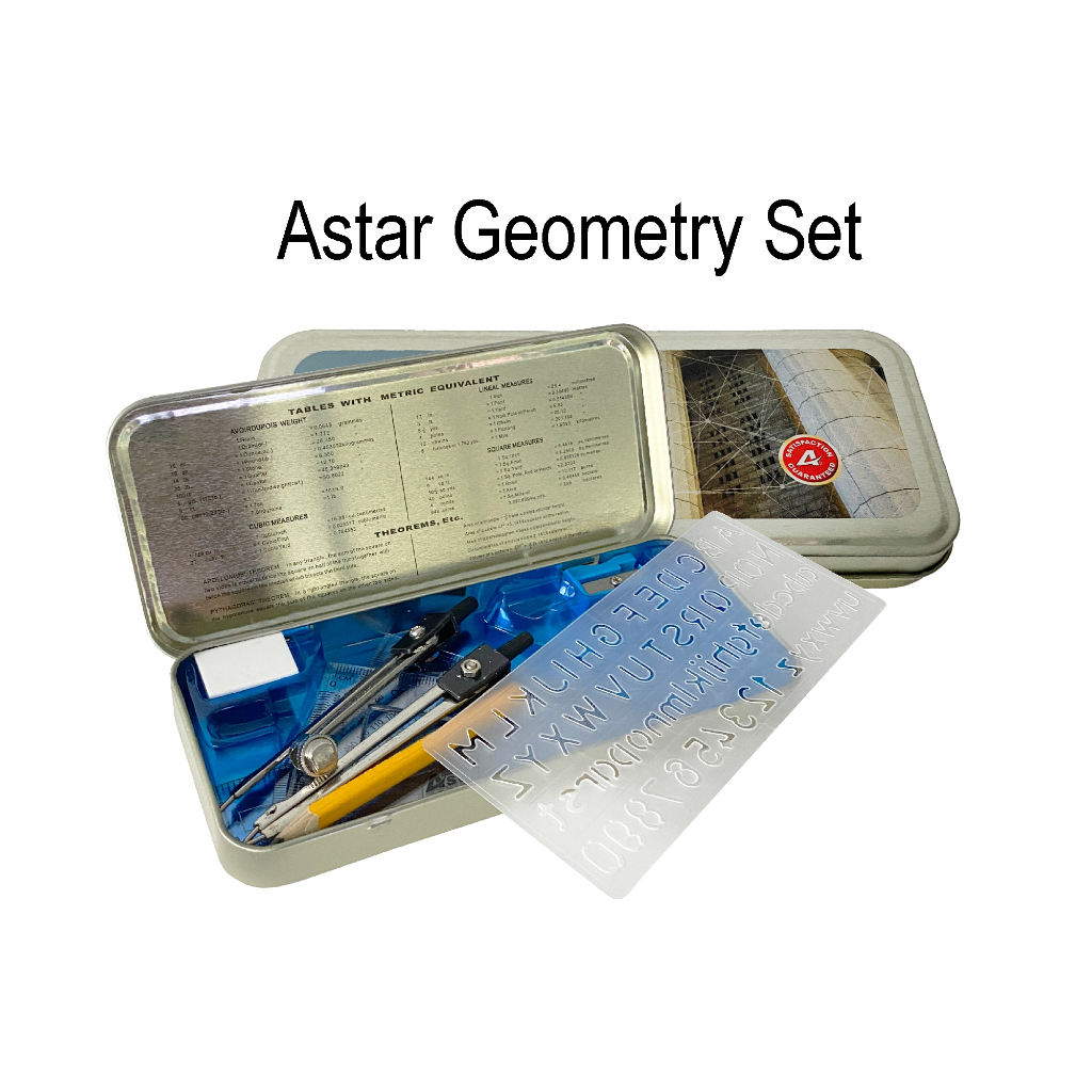 Astar Geometry Set (WH808) Math Set Compass Set Mathematical ...