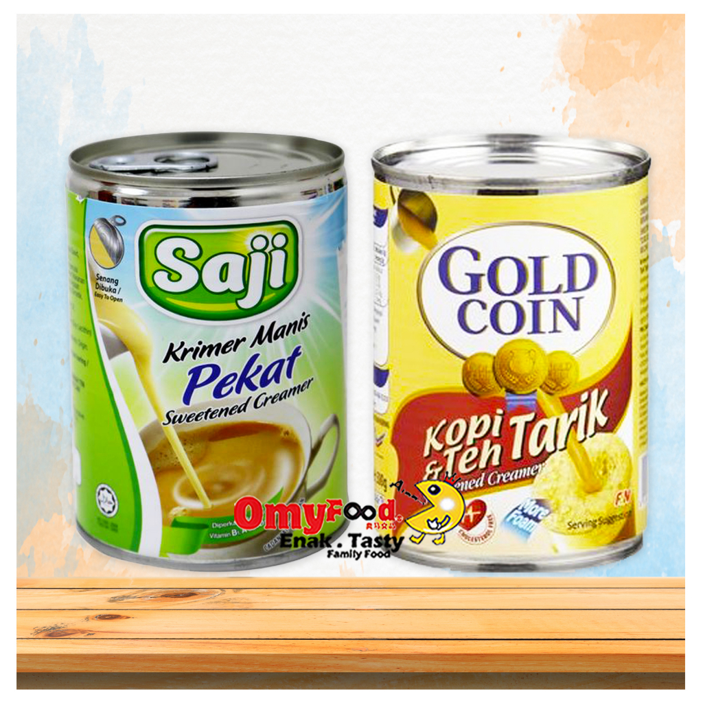 500g Sweeted Creamer Susu Pekat Condensed Milk [Saji / Gold Coin / OKI ...