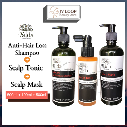 TADA Prof Hair Loss Shampoo + Scalp Mask + Scalp Tonic * Ready Stock ...