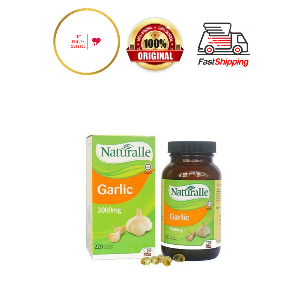 Naturalle Garlic - 3000mg (220's) | Shopee Malaysia
