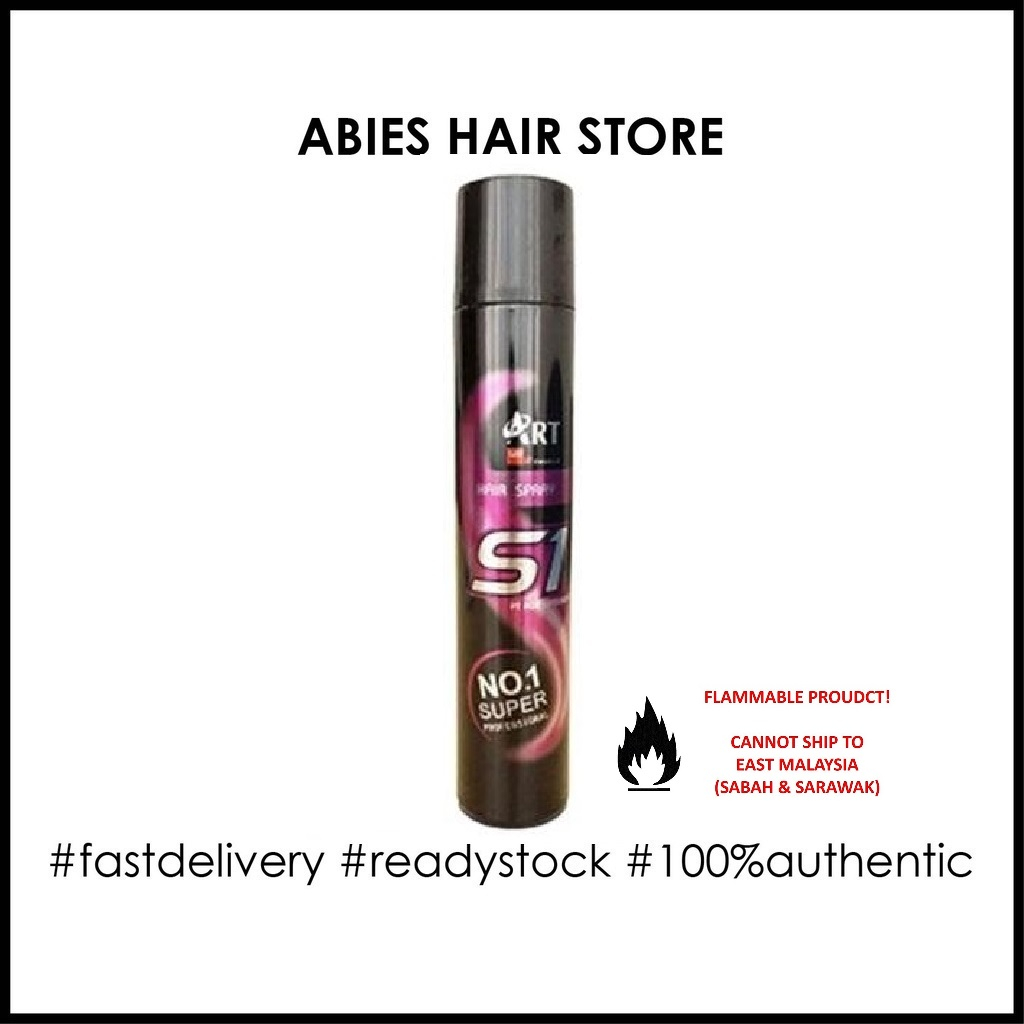 (West Malaysia Only) Art S1 Super Hold Hair Spray 420ml | Shopee Malaysia