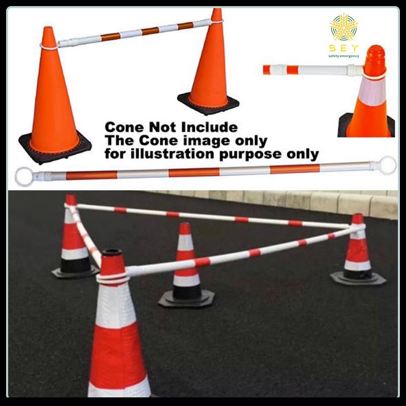 【Local shipment】Expandable Retractable Cone Bar Traffic Safety Cone Bar ...