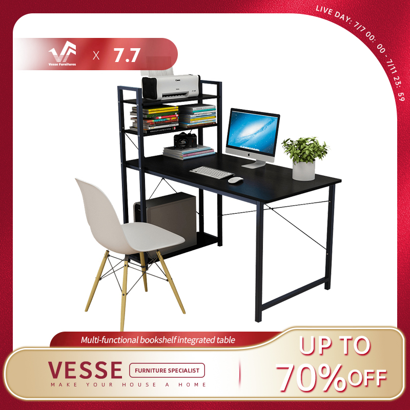 Ready stock！！！120CM Meja belajar Computer Study Table With Side ...
