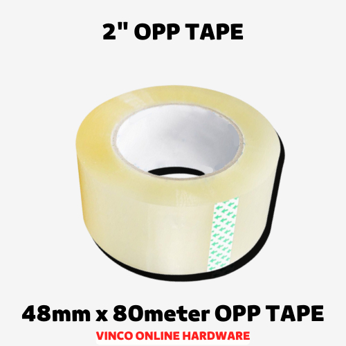 OPP Tape 48mm x 90 Yard Box Packing Tape 2 Inch 80 Meter 2" x 80 Meter ...