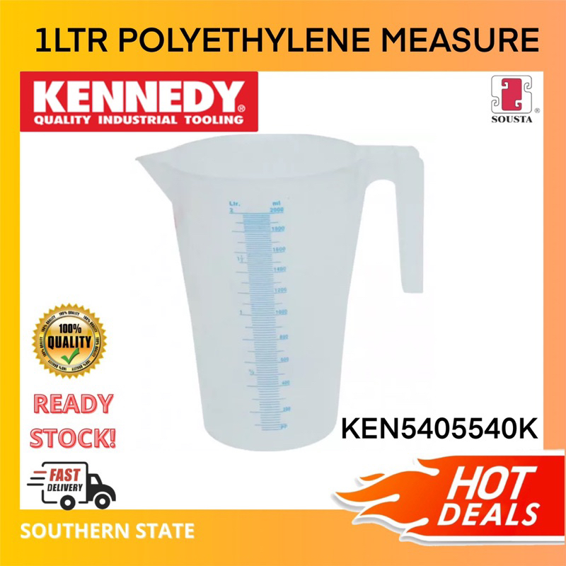 1LTR POLYETHYLENE MEASURE KEN-540-5540K | Shopee Malaysia