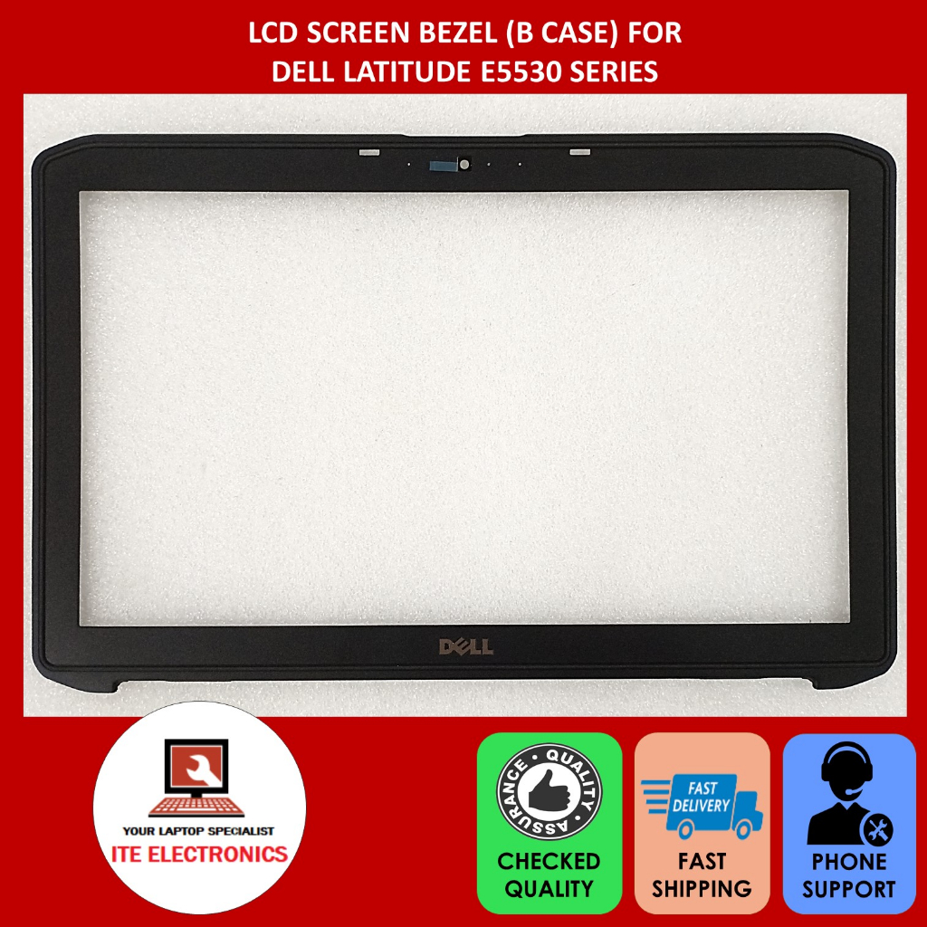 ORIGINAL DELL LATITUDE E5530 SERIES LCD SCREEN BAZEL COVER BLACK (B ...