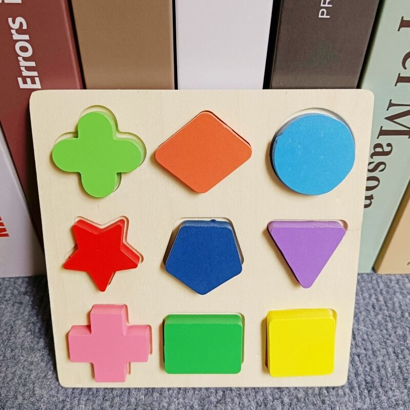 🔠ABC & Numbering & Shape Wooden Puzzle Kid early learning Alphabet ...