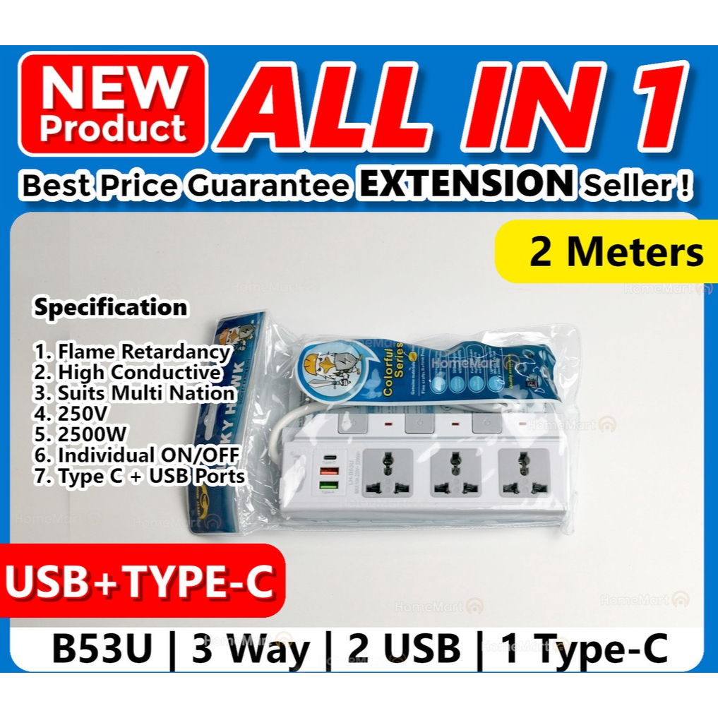 Extension Socket Universal Plug USB Plug Extension Plug USB Plug Socket ...