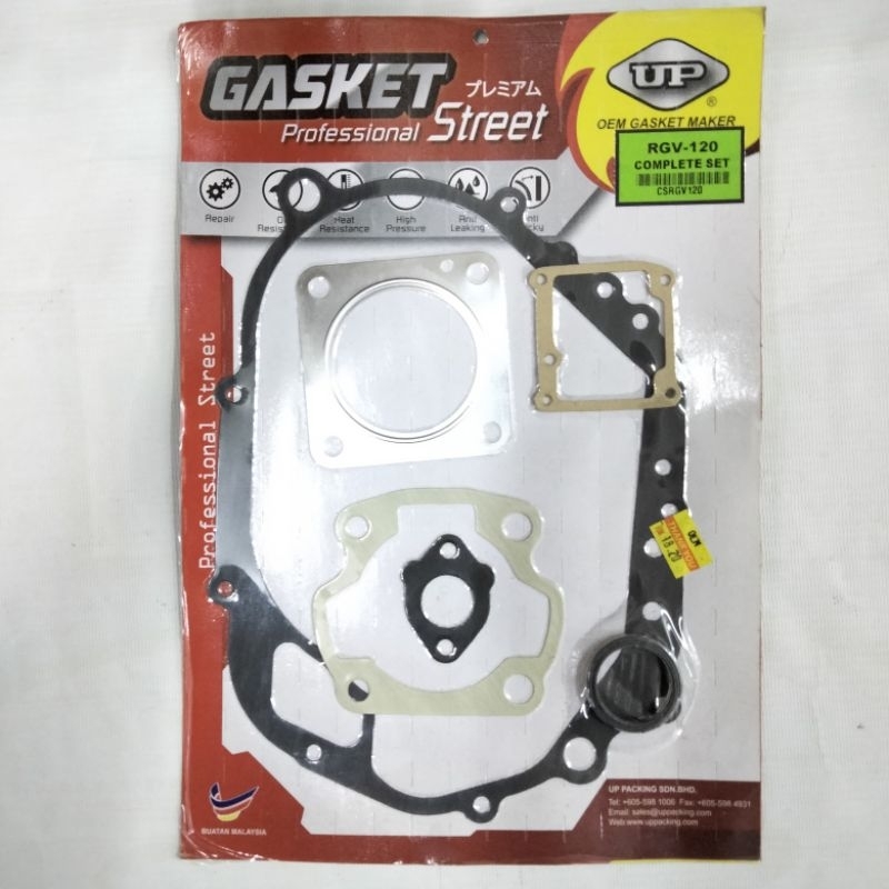 UP OVERHAUL GASKET COMPLETE SET SUZUKI RGV120 RGV RG GASKET ENGINE ...